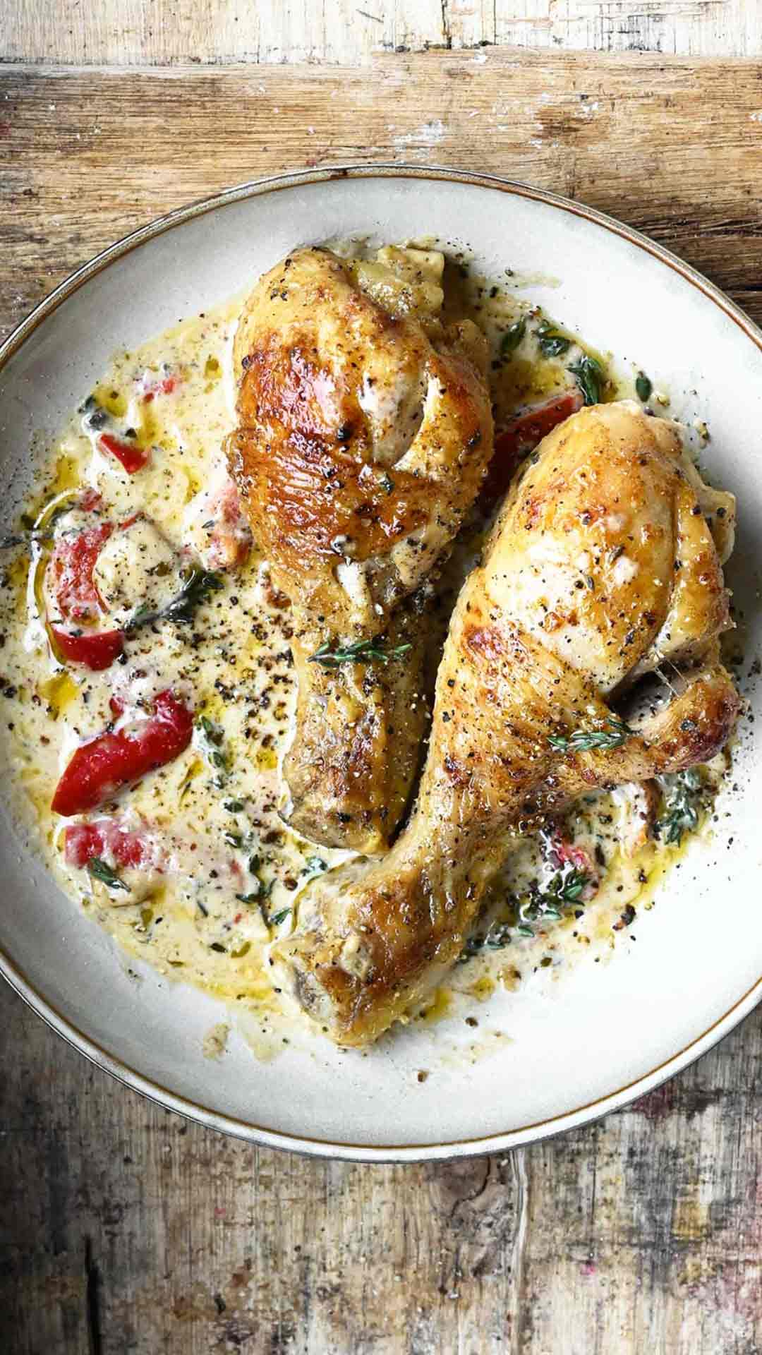 Cooked Black Chicken