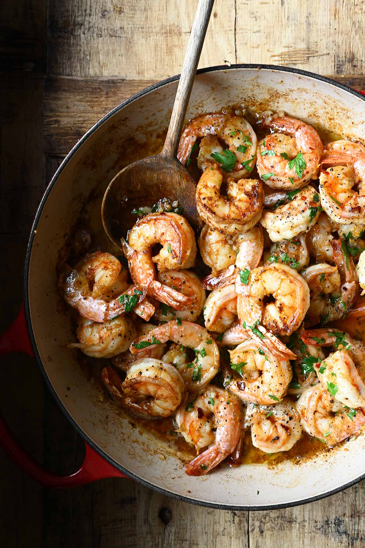 Spanish Garlic Shrimp - Serving Dumplings Spanish Garlic Shrimp - Serving Dumplings