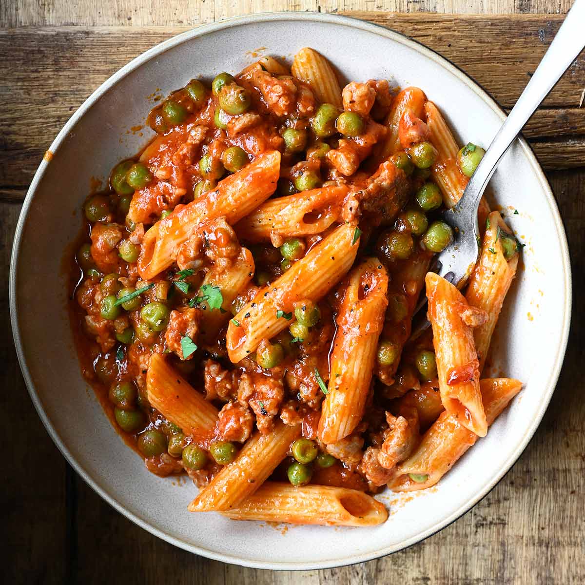 Sausage penne store