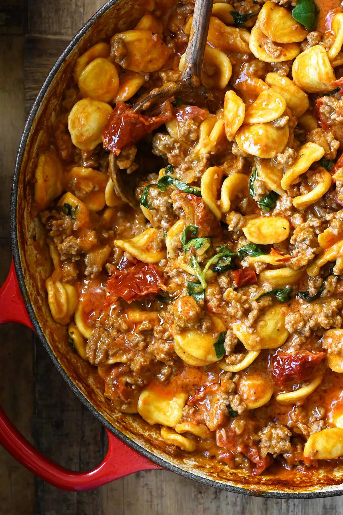 One-Pot Marry Me Beef Pasta - Serving Dumplings