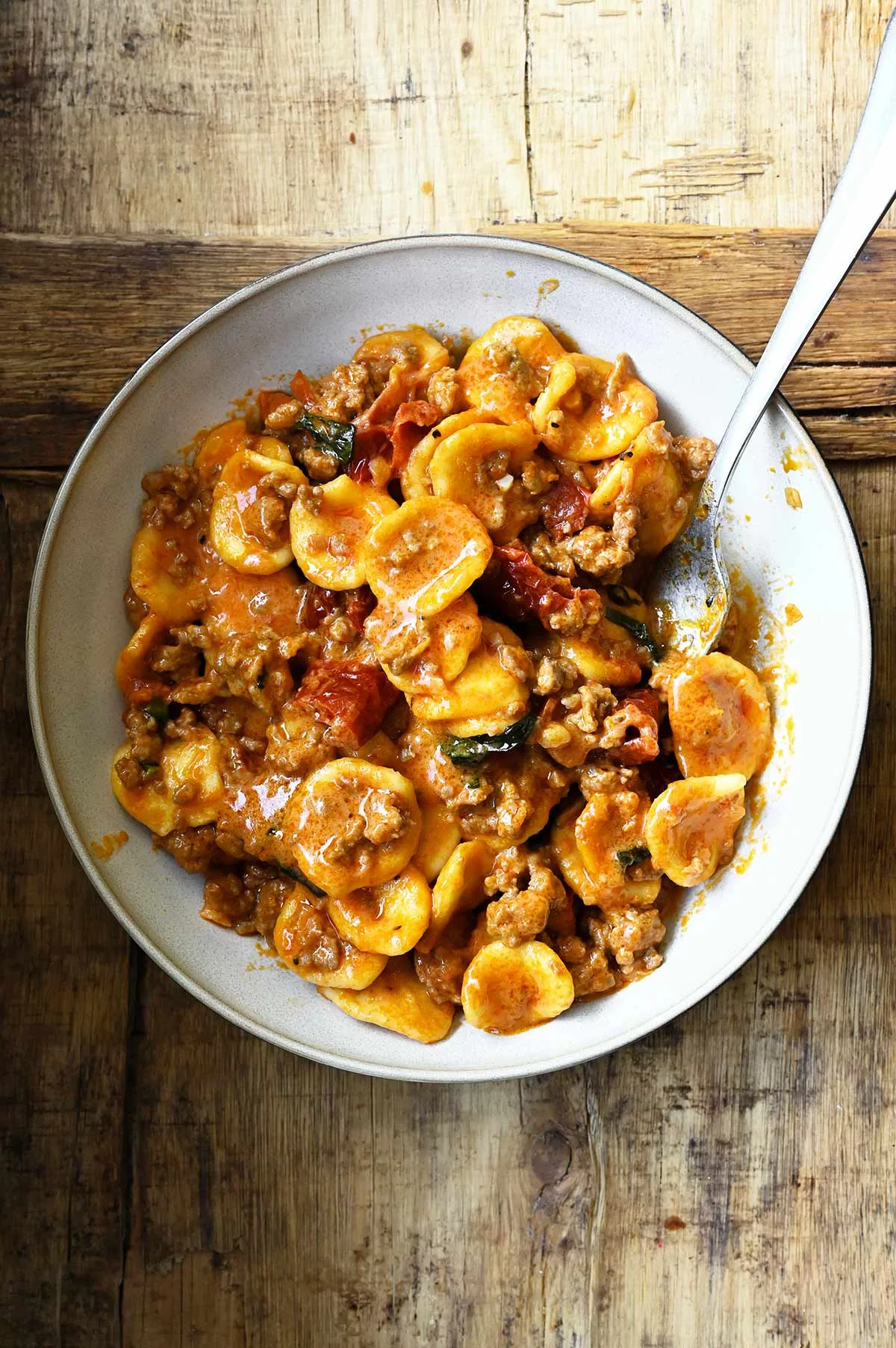 One-Pot Marry Me Beef Pasta - Serving Dumplings